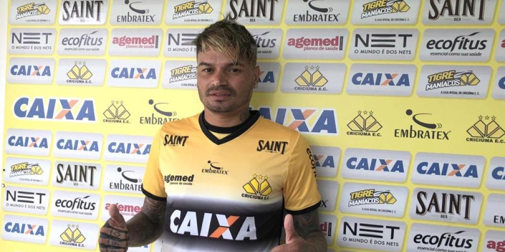 Criciúma apresenta o zagueiro Fábio Ferreira - Canal Içara